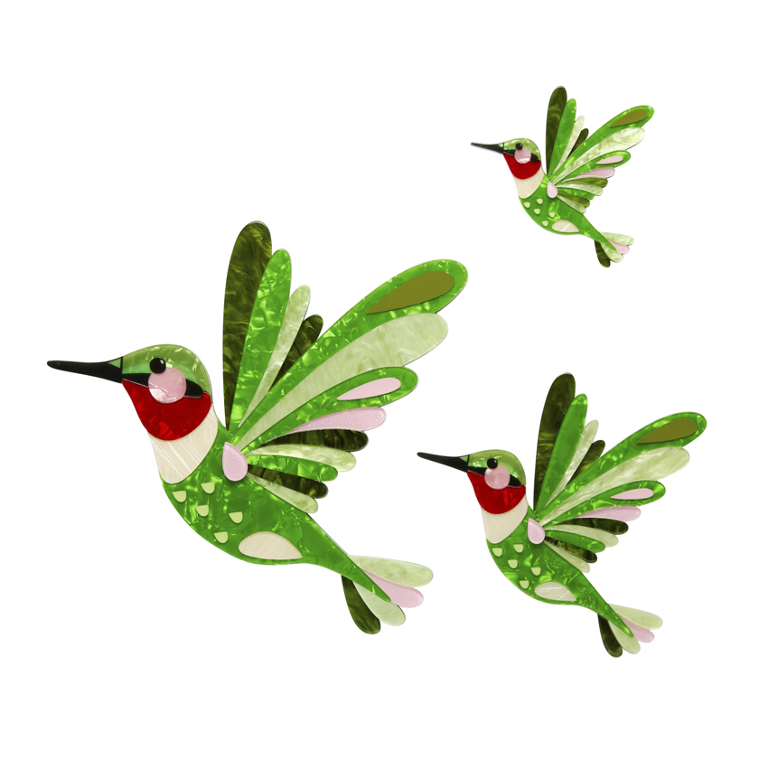 Pete Cromer Hummingbird Wall Art | Wild Brooches
